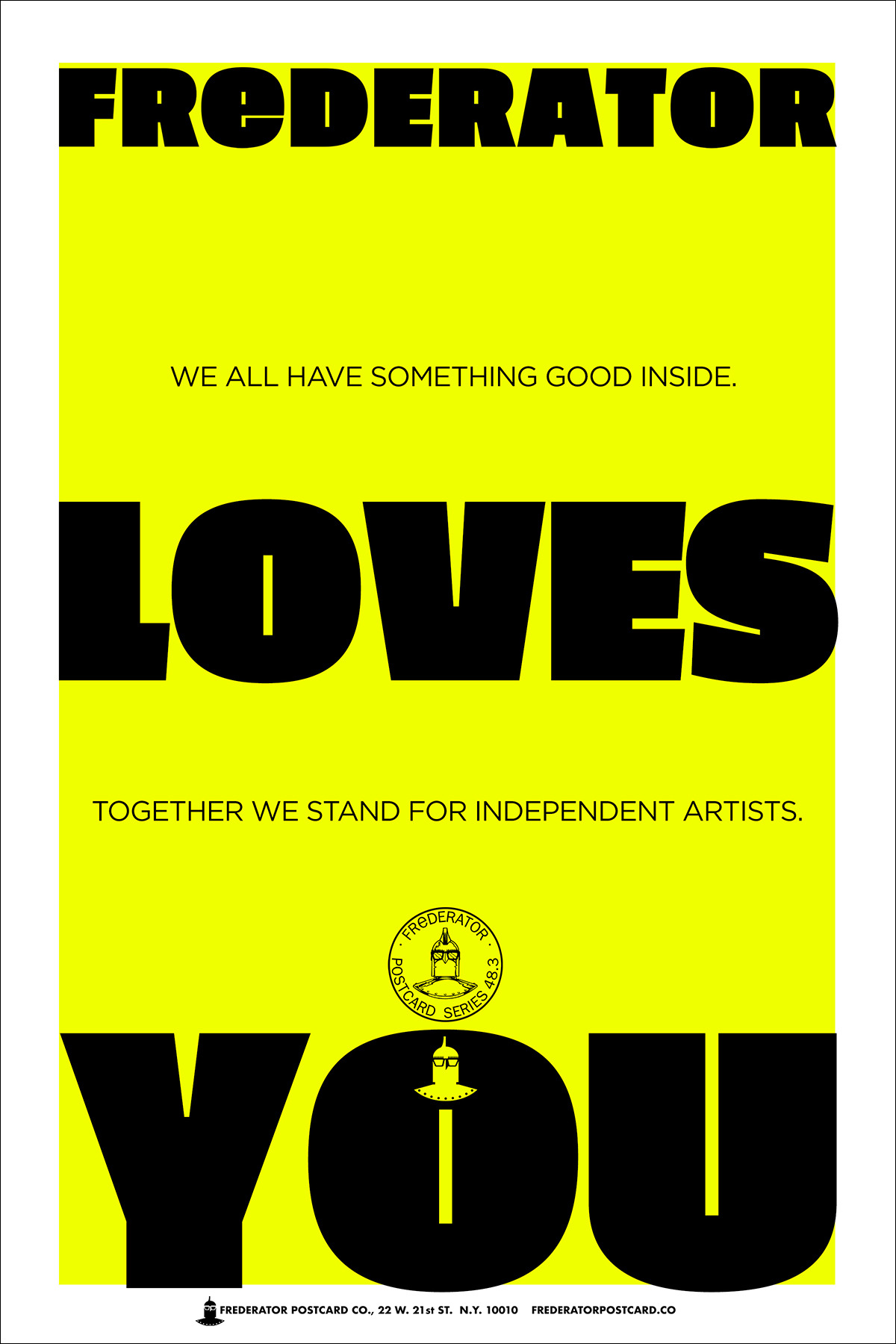 fred-frederator-studios: Another limited edition postcard that’s a ...